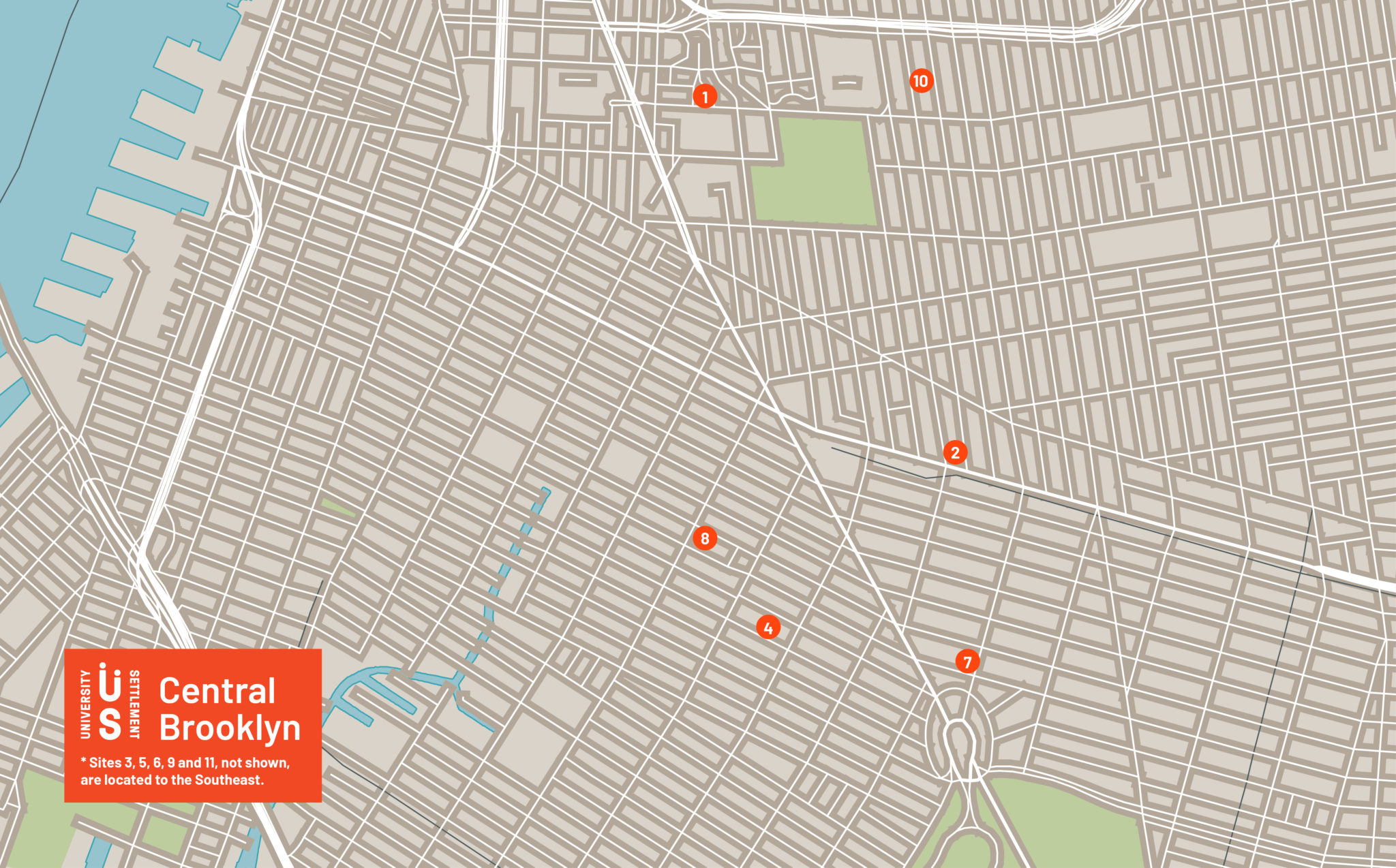 Our Locations - University Settlement